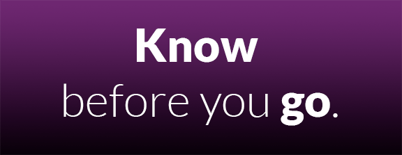 PMT - Know Before You Go